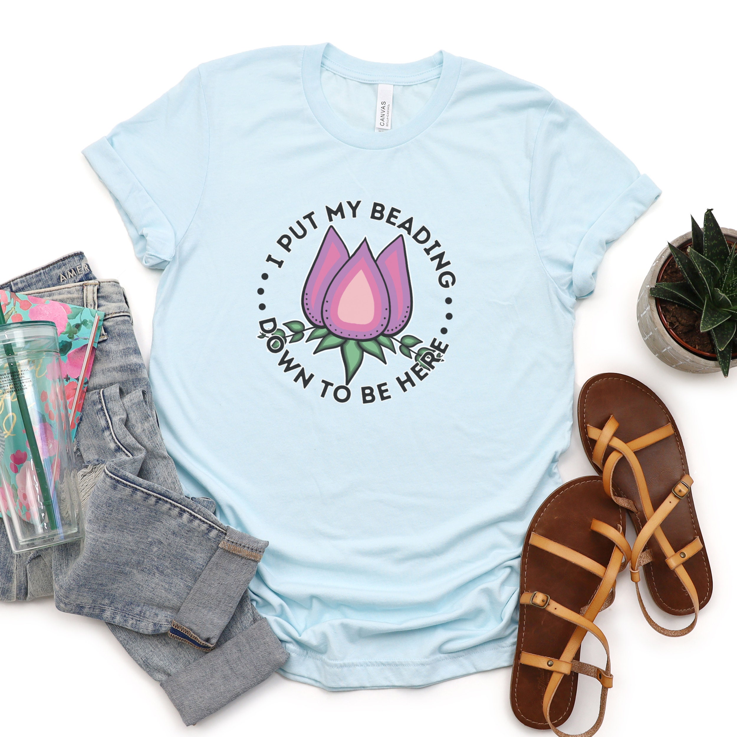 Beading Shirt Indigenous Beading Tshirt Gift for Beader - Etsy