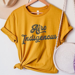 Afro Indigenous, Indigenous Shirt, Indigenous American Tshirts ...