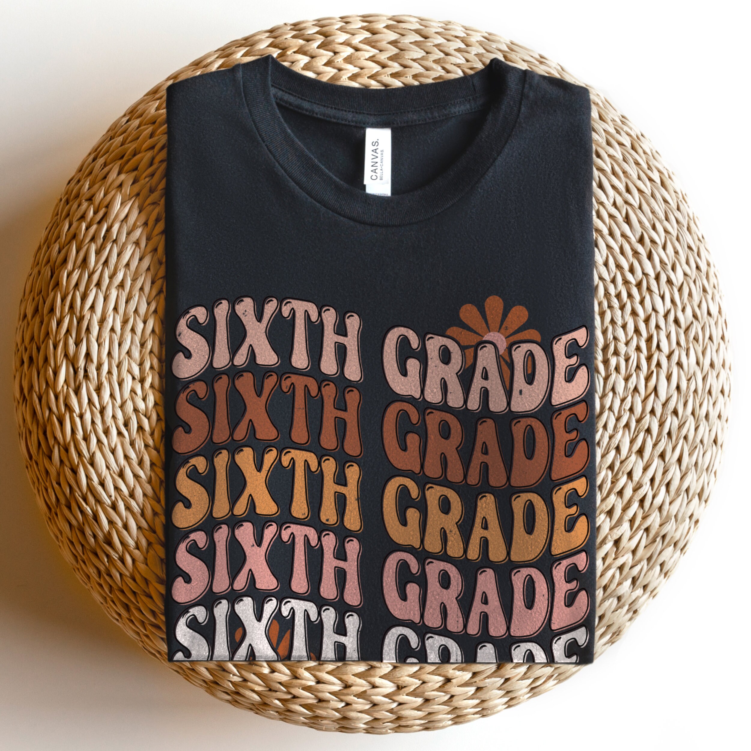 Sixth Grade Teacher Shirt Retro Teacher T-shirts 6th Grade - Etsy