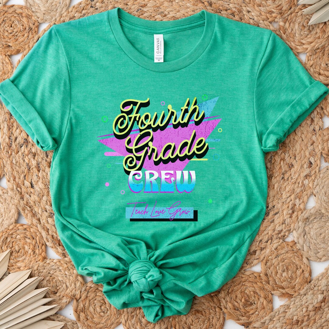 4th Grade Teacher Shirt, Fourth Grade Teacher Shirt, Teacher Team ...