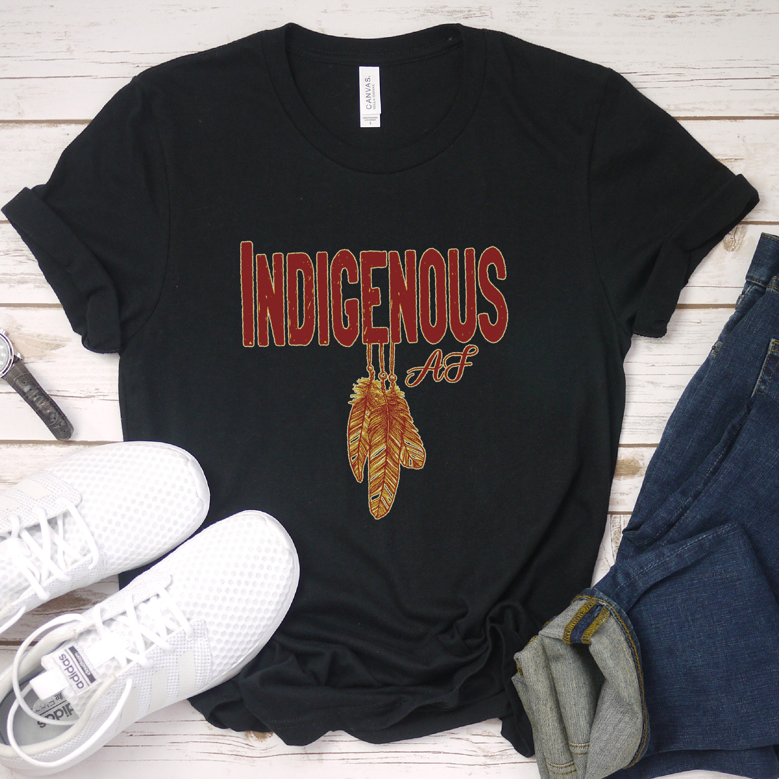 Indigenous Shirt Indigenous AF Shirt Native American Apparel | Etsy