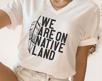 You Are on Native Land Sticker - Etsy