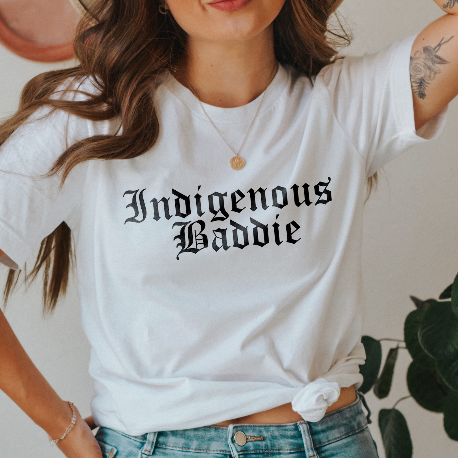 Indigenous Baddie Shirt, Indigenous Owned Shop, Ojibwe Apparel, Native ...
