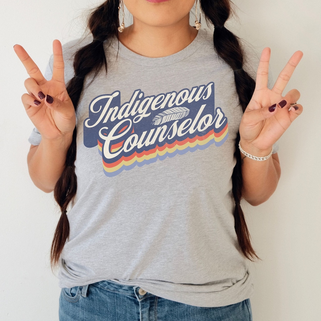 Indigenous Counselor Shirt, Native American School Counselor Gift ...