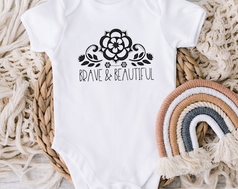Indigenous People Baby Bodysuit for Newborn Native American Tribe Pride ...