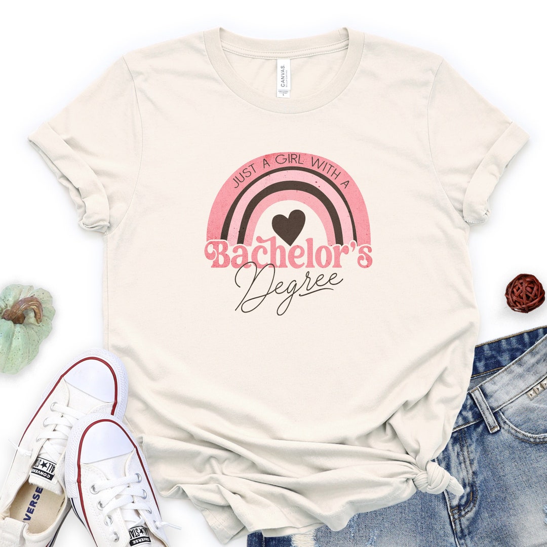 Bachelors Degree Graduation Gift for Women, Just a Girl With a Bachelor ...