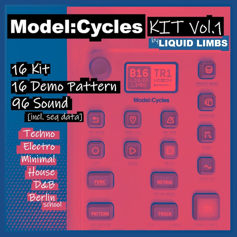 Elektron Model:cycles KIT VOL.1 by Liquid Limbs [no Audio Samples] - Etsy