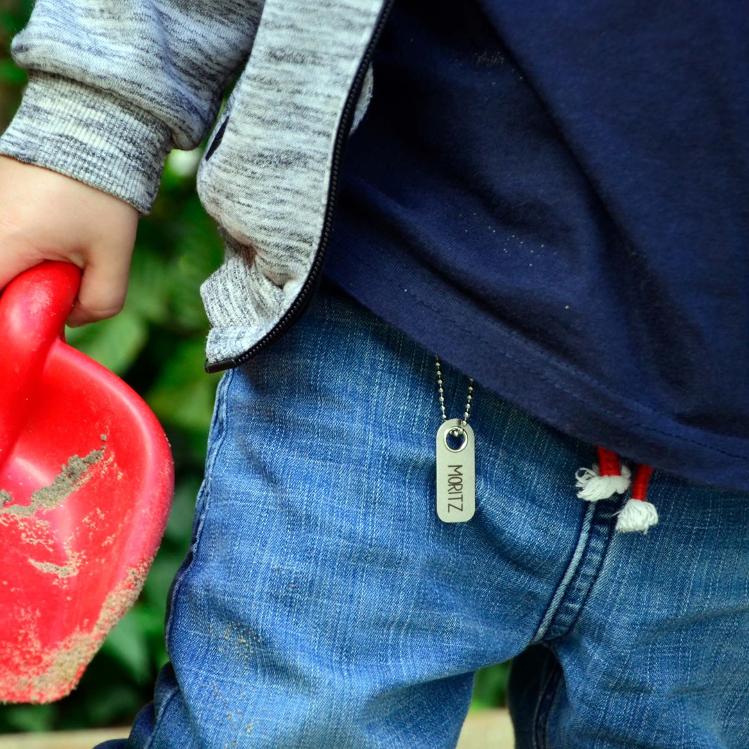 10 ZIPPY Tags With Name and Telephone Number for - Etsy