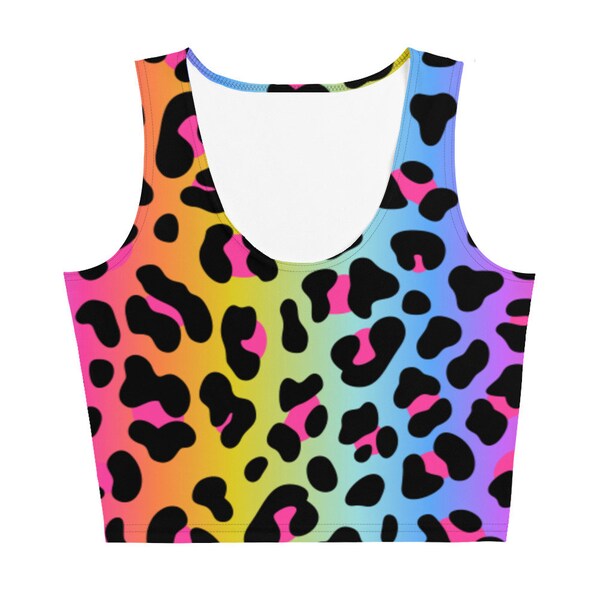 Neon Crop Top - Etsy