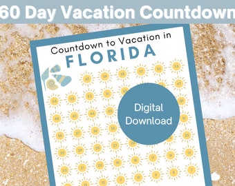 Magical Orlando Vacation Countdown Printable. Instant - Etsy