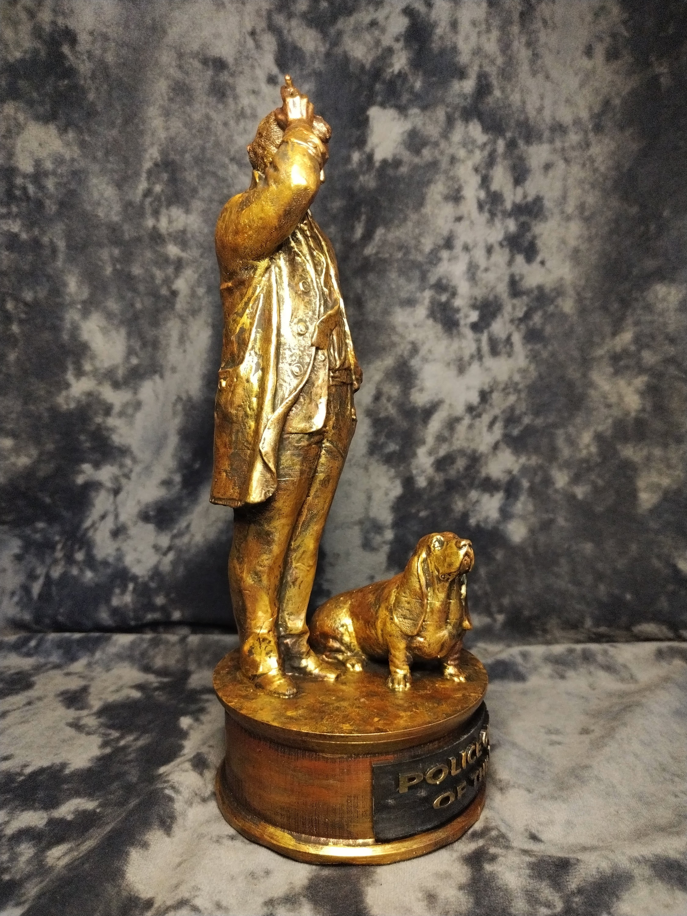Customizable Lieutenant Columbo Statue Trophy - Etsy