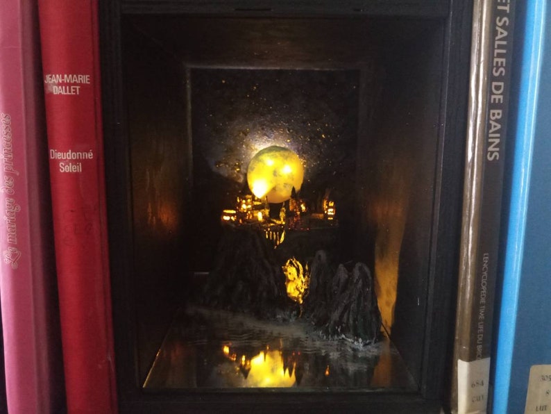 Book Nook Shelf Insert Custom Made - Etsy UK