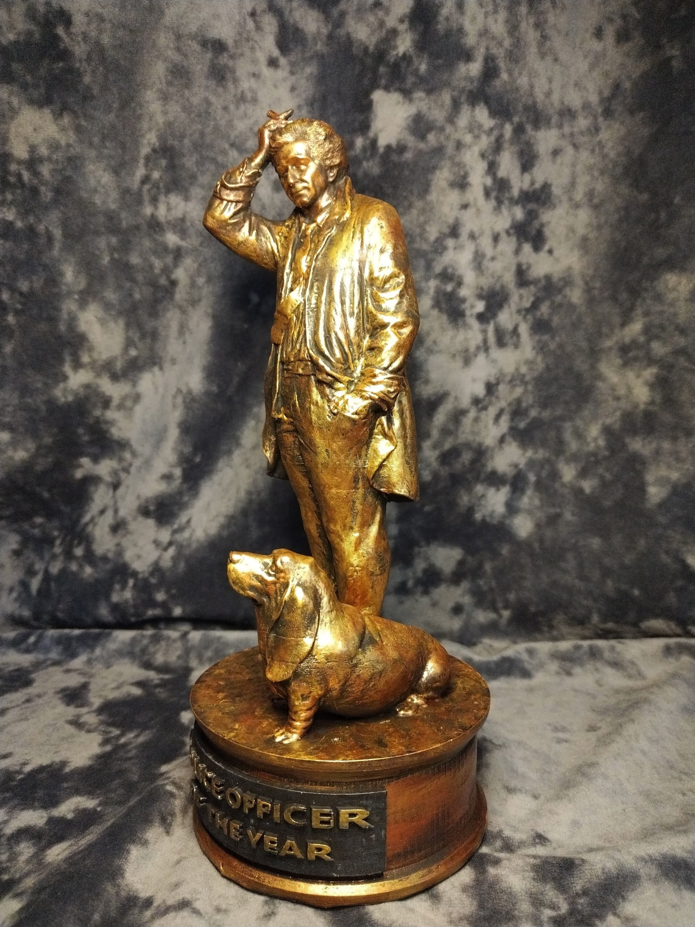 Customizable Lieutenant Columbo Statue Trophy - Etsy