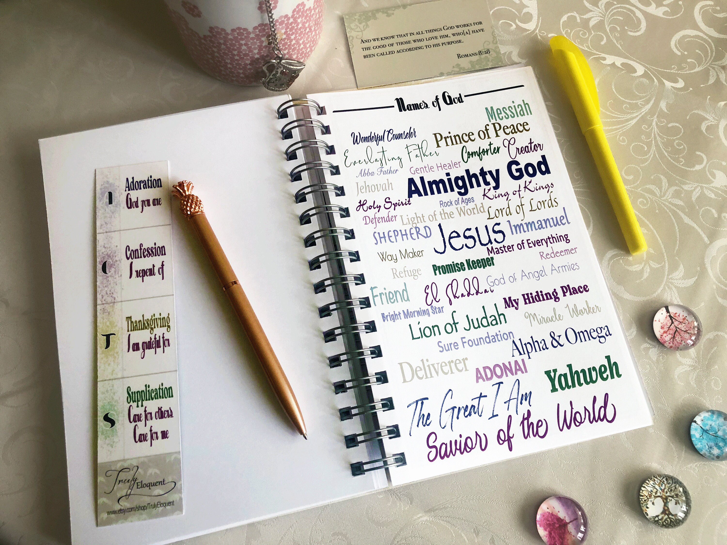 Devotional Book for Women. Spiral Bound Guided Prayer Journal | Etsy