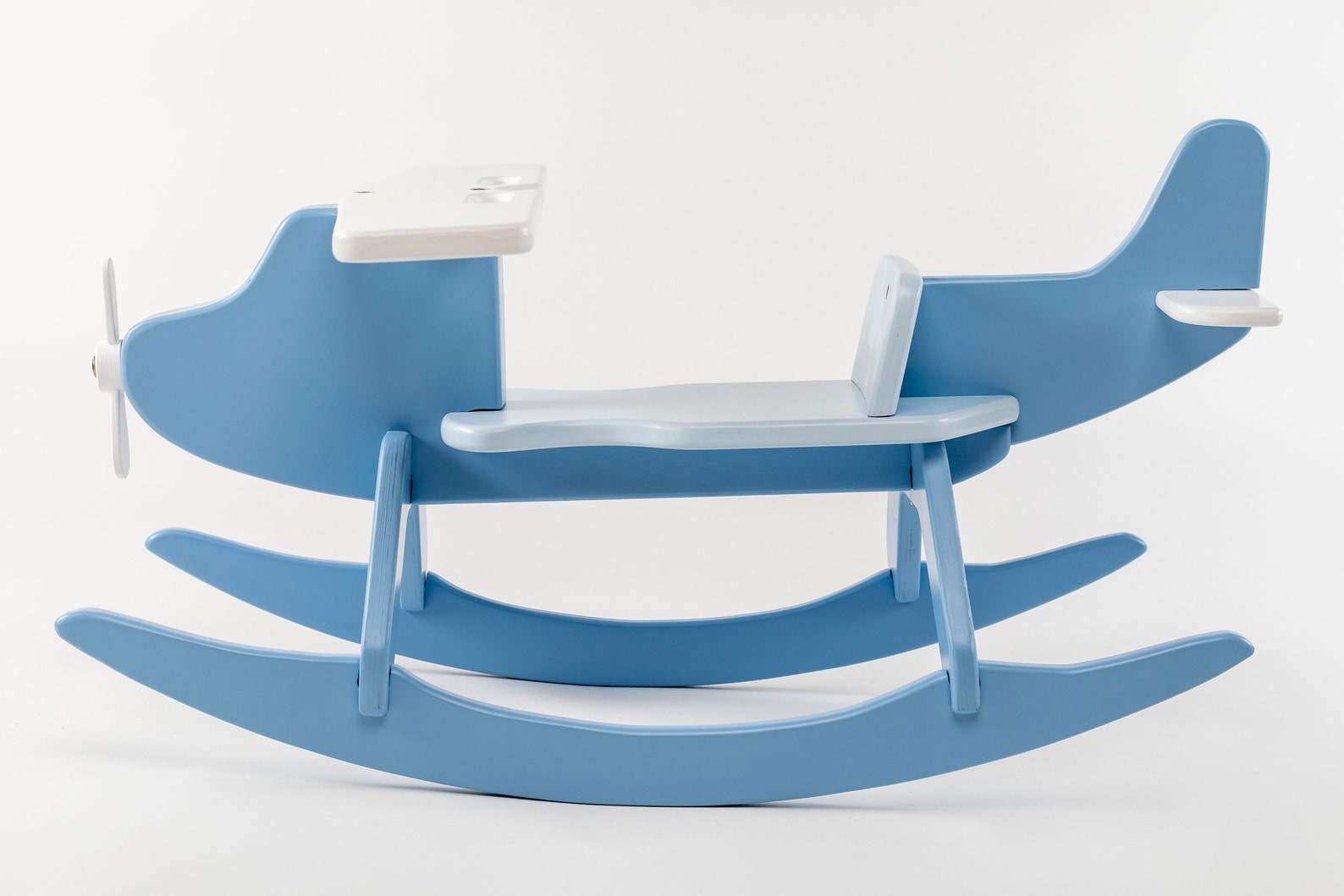 Wooden Rocking Airplane Rockin Toy Rocking Horse Rockings | Etsy