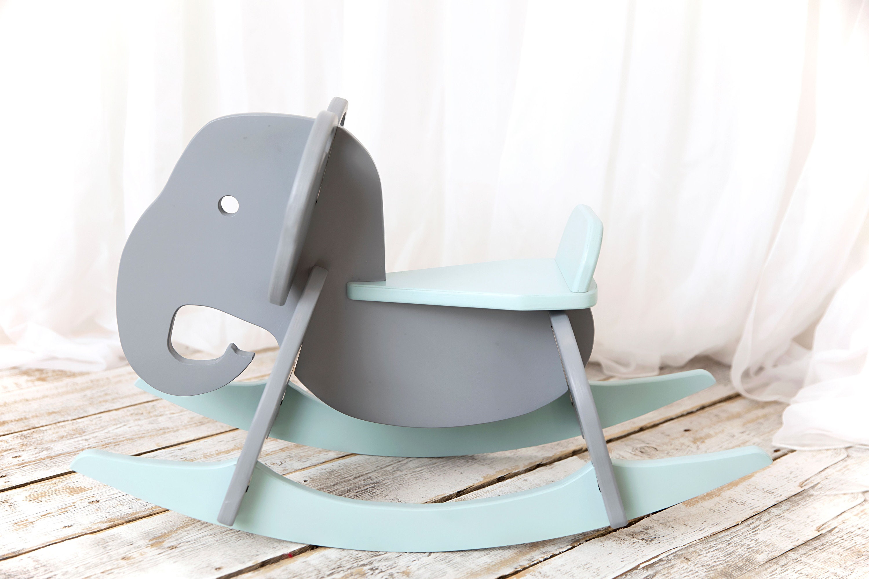 Rocking Elephant, Rockin Toy, Rocking Horse, Rocking Animal for Baby ...