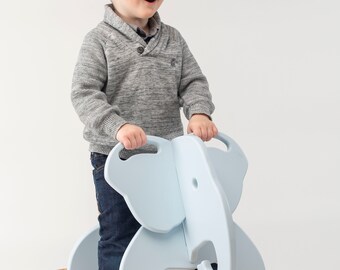 Lovely Rocking Elephant, Rockin Toy, Rocking Horse, Schaukelpferd Holz ...