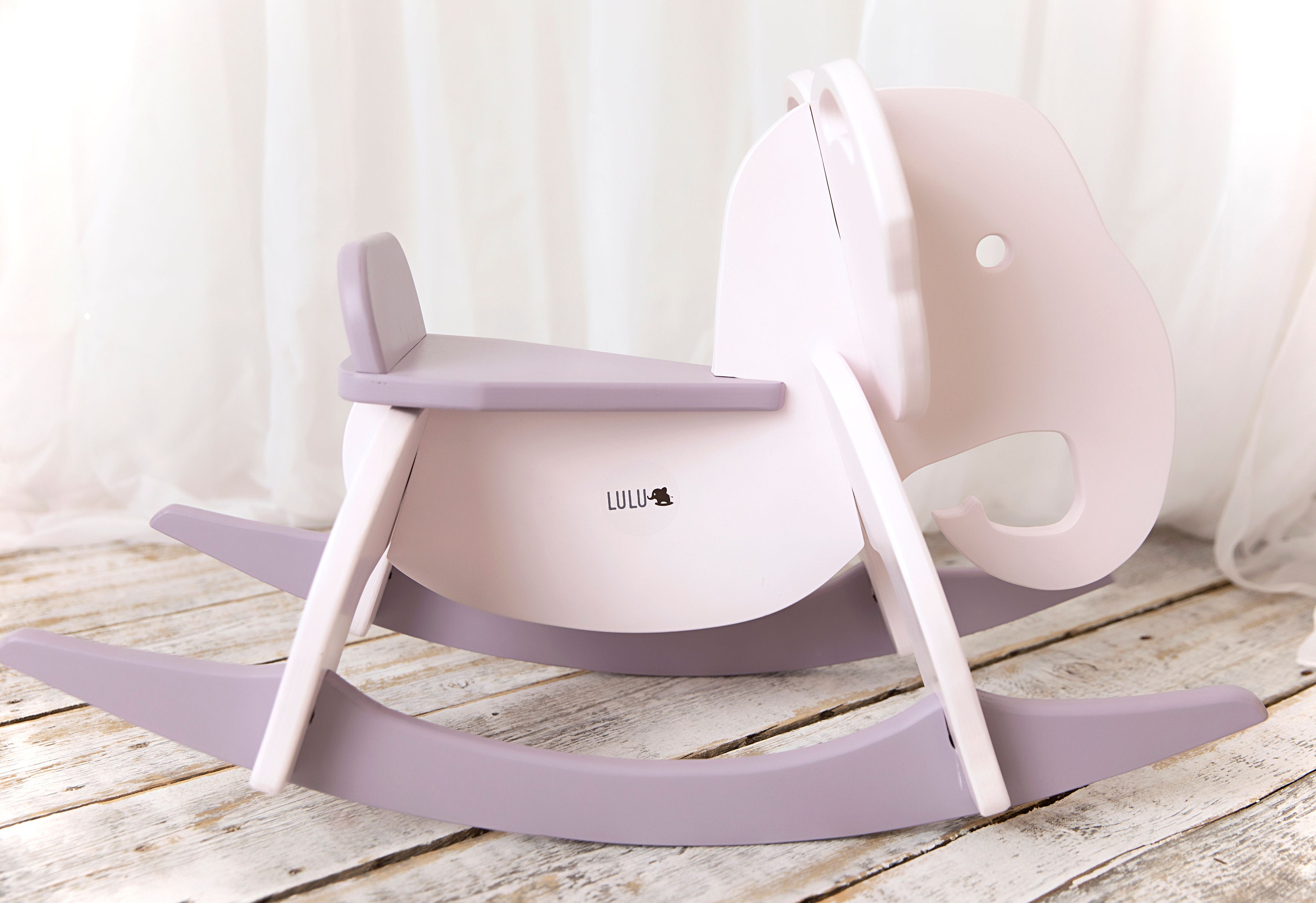 Rocking Elephant, Rockin Toy, Rocking Horse, Rocking Chair, Pink - Etsy