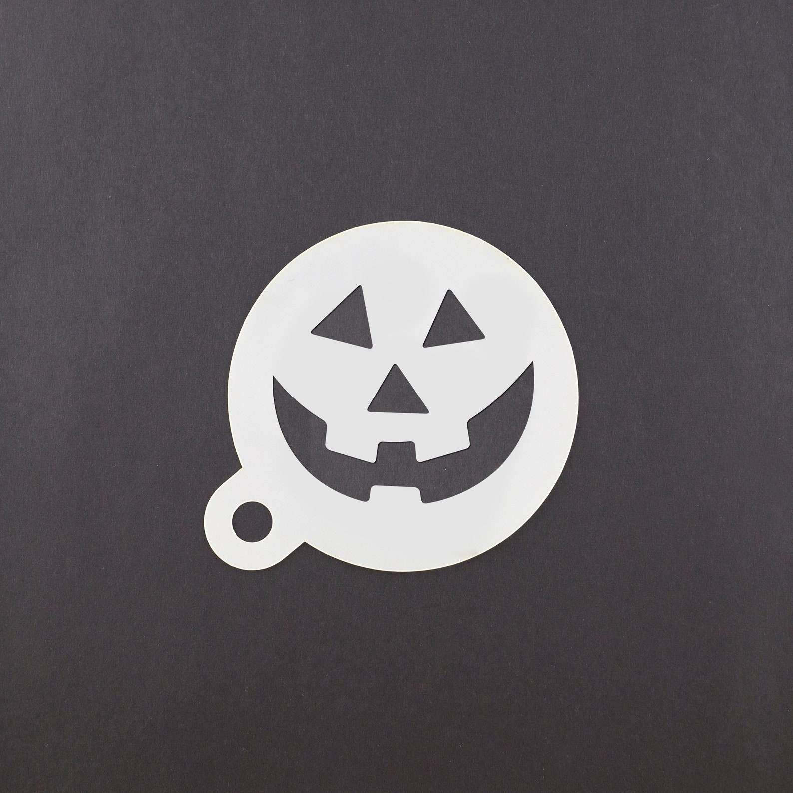 Halloween Coffee Duster Stencil Latte Cappuccino Scary Spray | Etsy