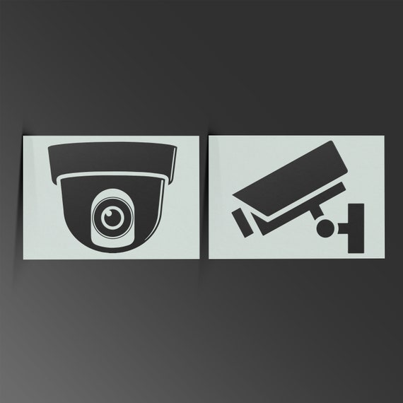 Security Camera Stencil