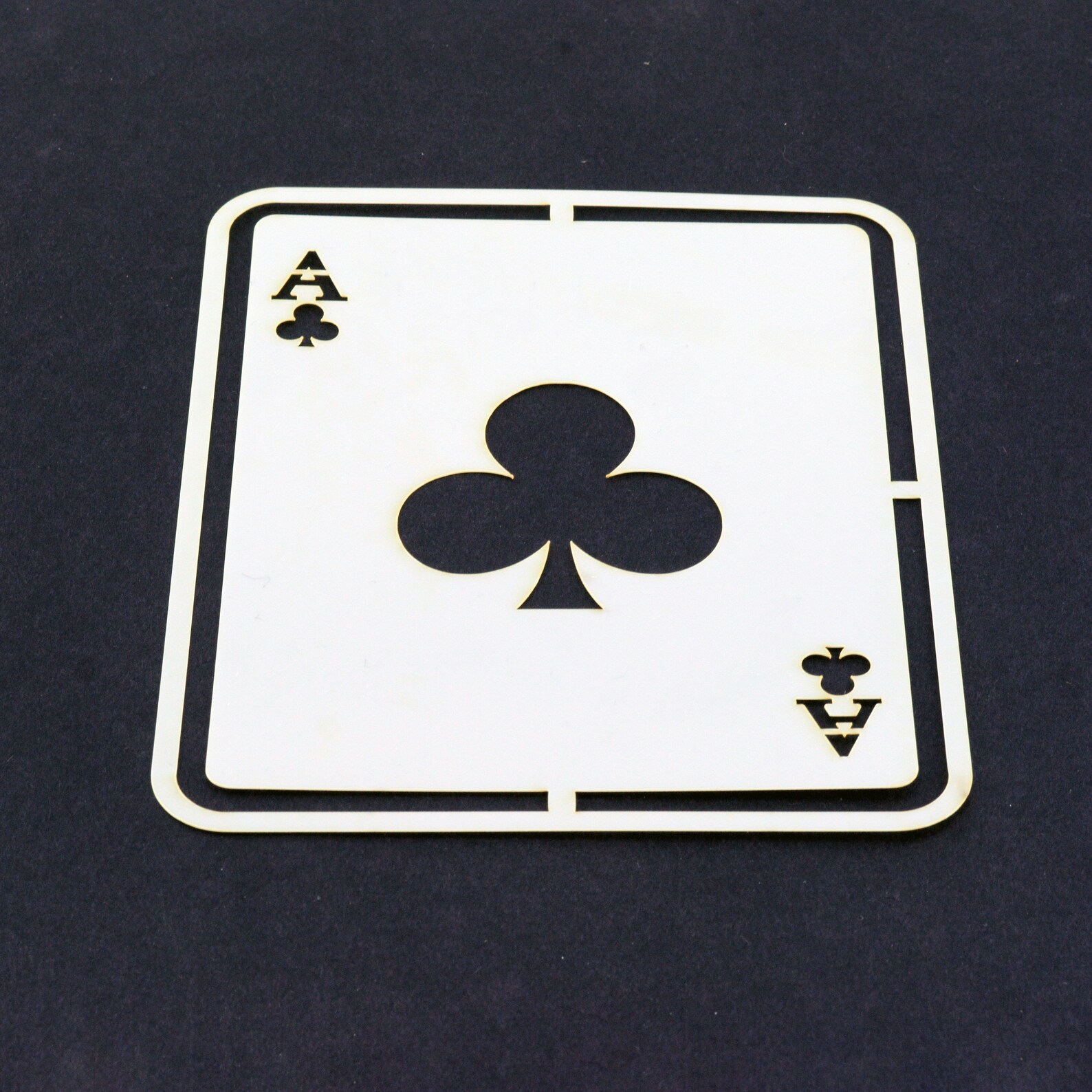 Playing Cards Aces Poker Ace of Spades Stencil Mylar Sheet | Etsy