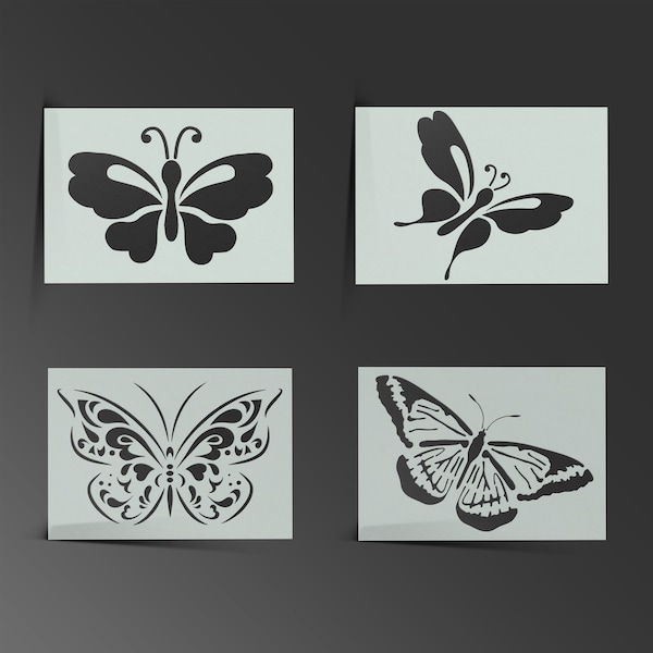 Butterfly Stencils - Etsy