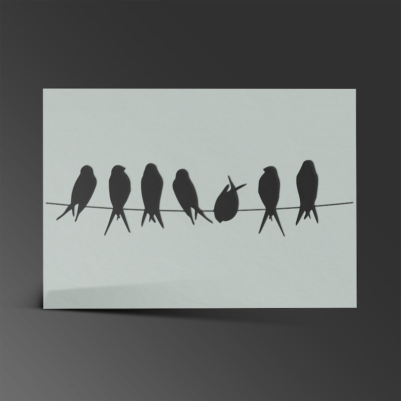 Airbrush Bird Stencils - Etsy