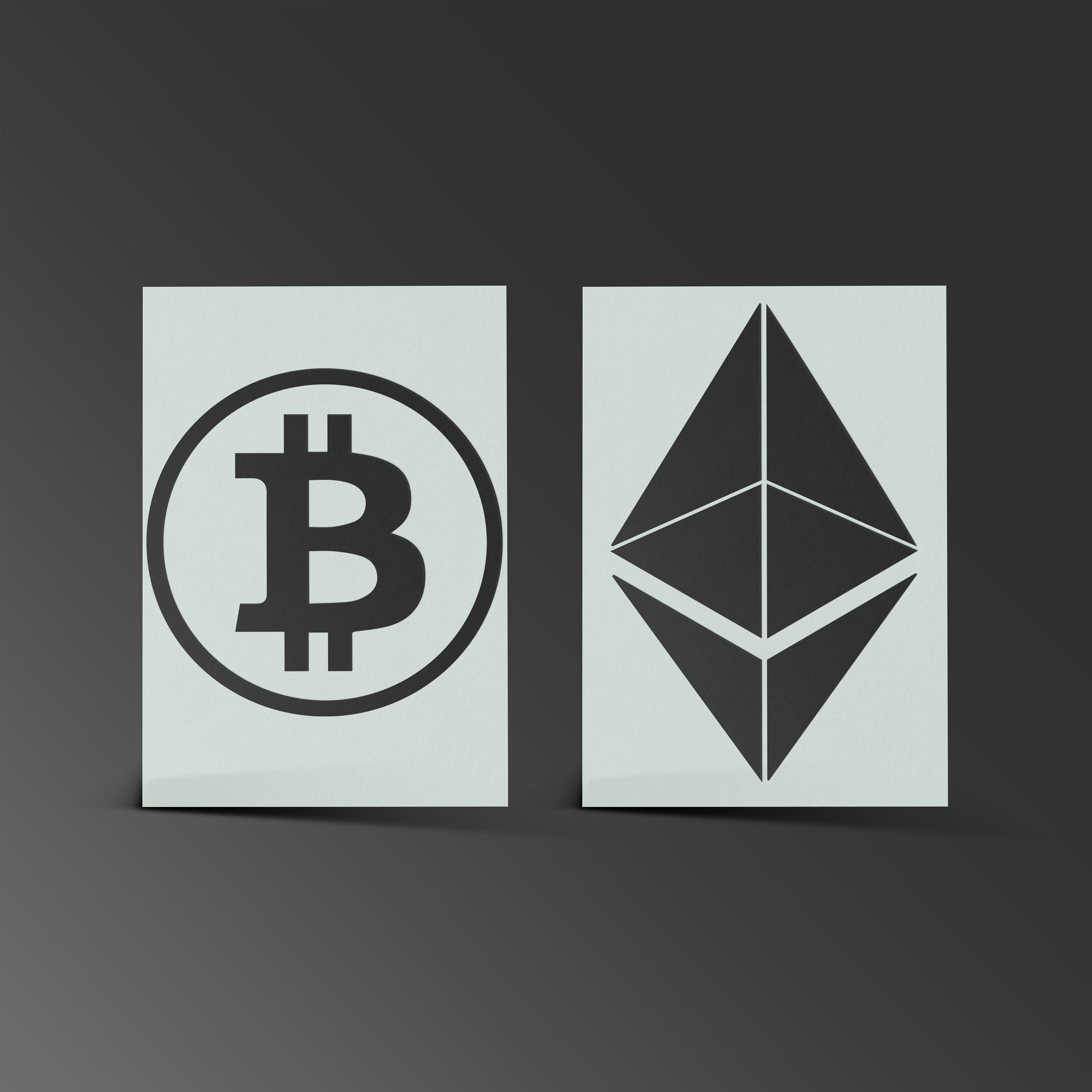 Bitcoin Ethereum Stencil Cryptocurrency Mylar Crypto Sheet - Etsy