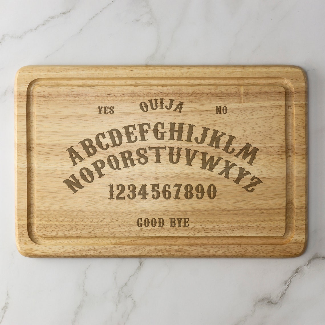 Engraved Wooden Chopping Board Ouija Board Cheese Board | Etsy