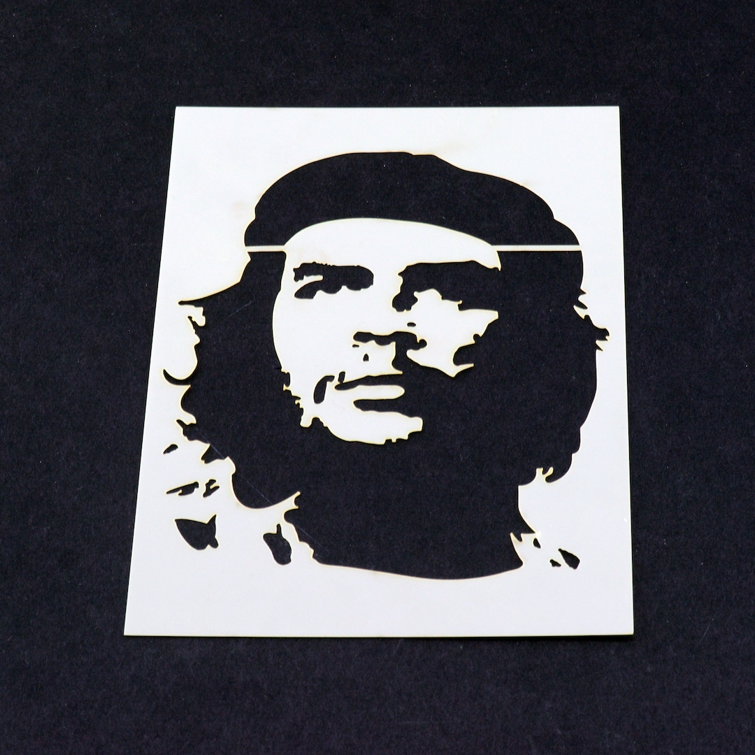 Che Guevara Stencil Mylar Sheet Cuba Painting Wall Art Craft Airbrush ...