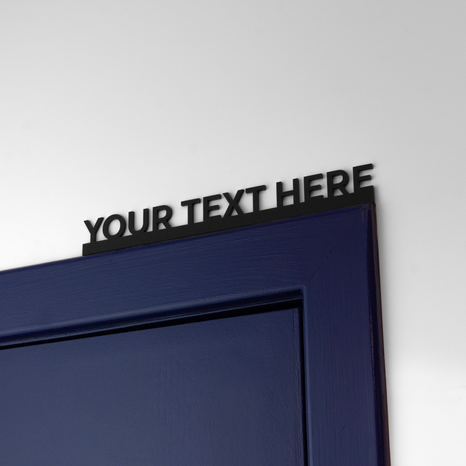 The Loo Door Topper Wall Shelf Sign - Custom Text & Sizes Available - Etsy