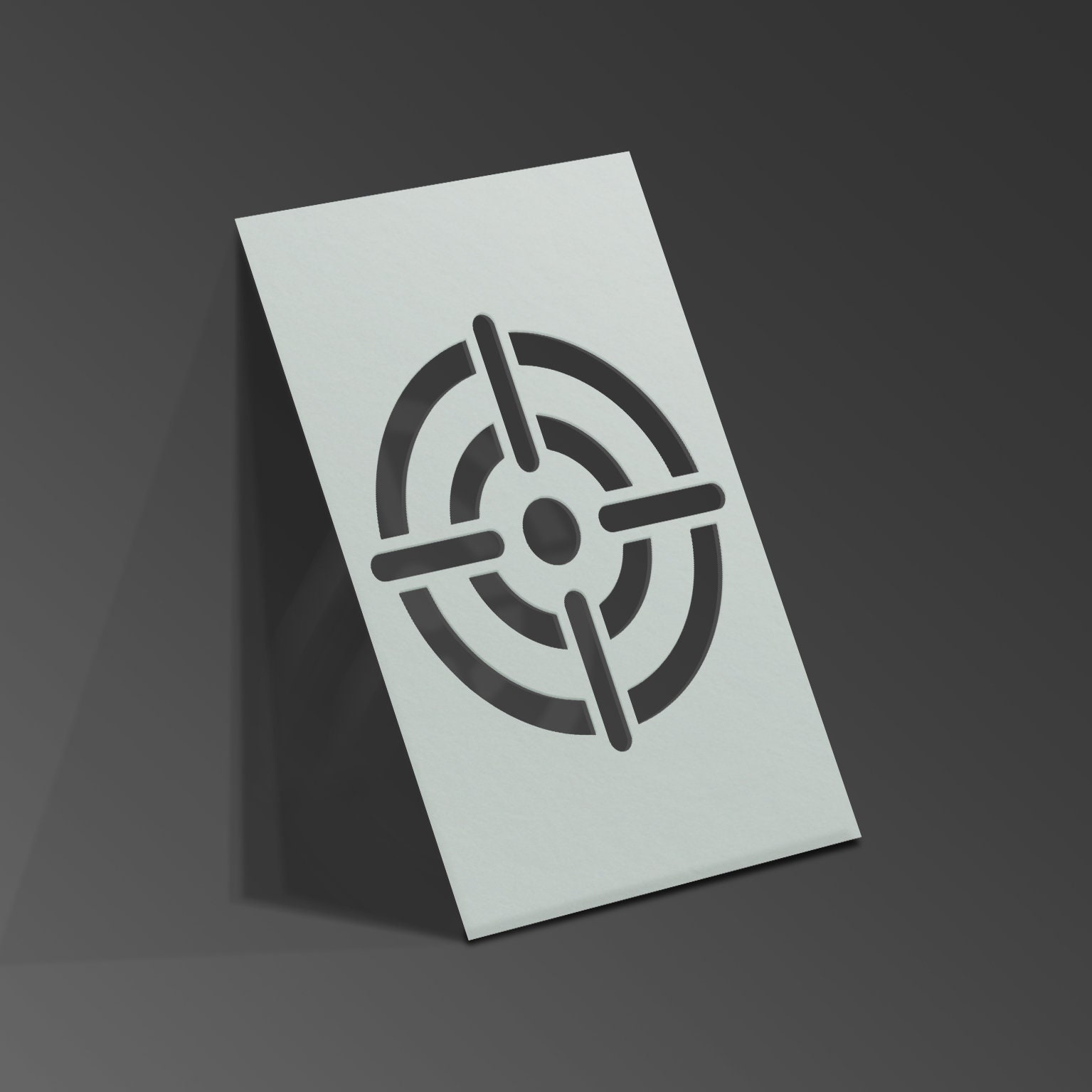 Bullseye Target Stencil Mylar Archery Shooting Sheet Painting | Etsy