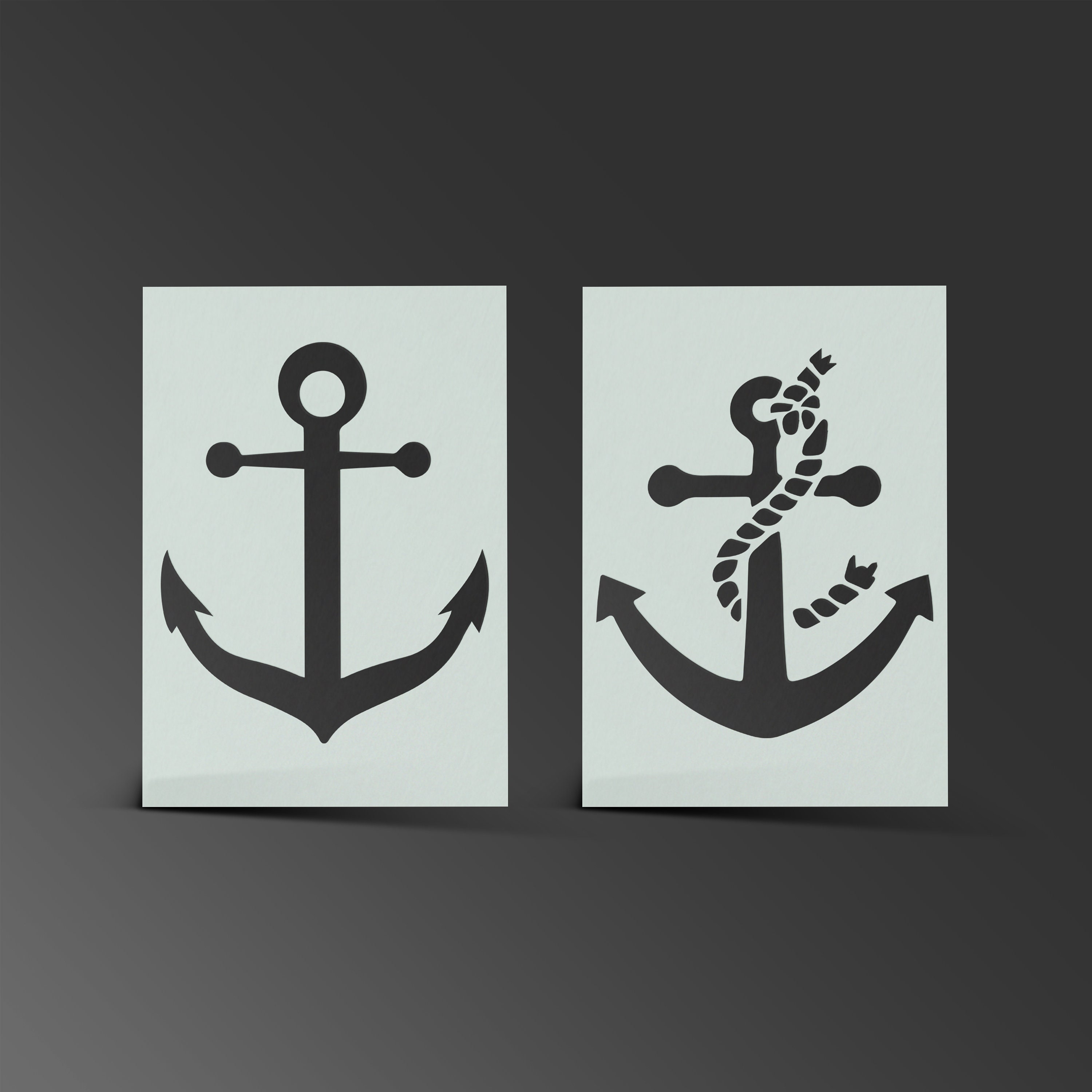 Simple Anchor Stencil
