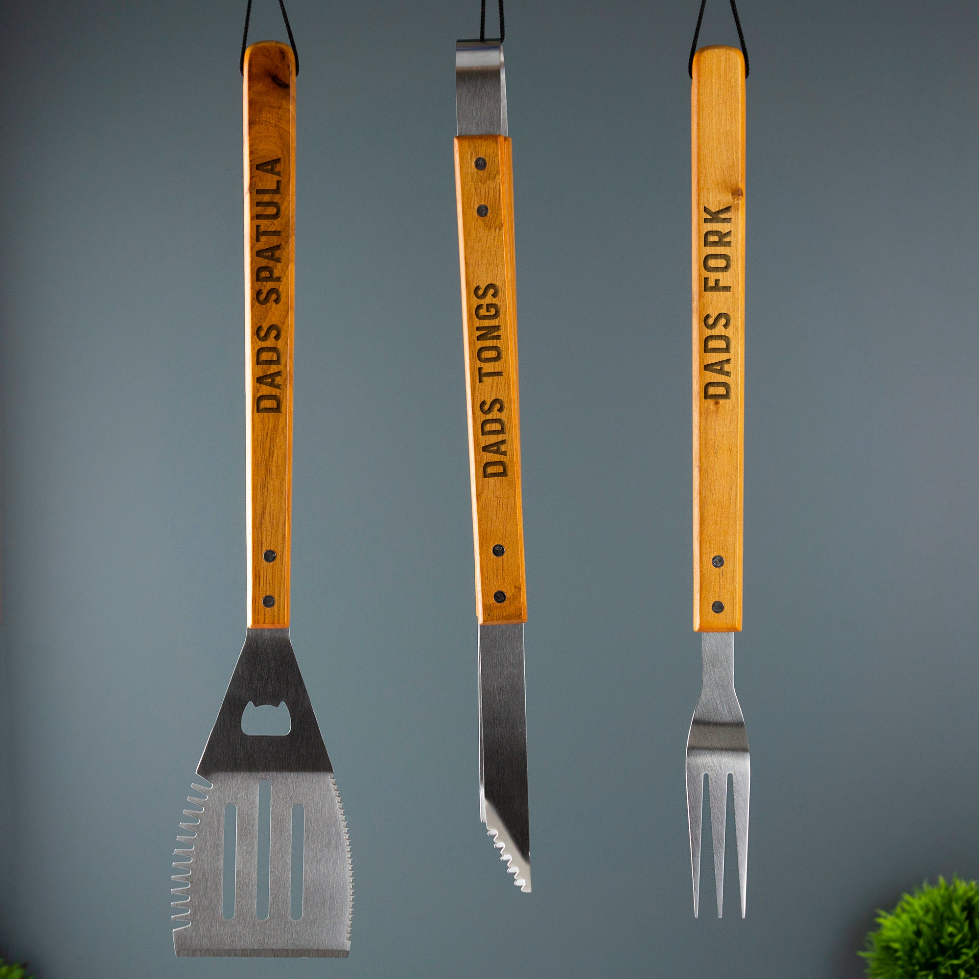 Personalised Barbeque BBQ Set Custom Engraved Tools Utensils - Etsy UK