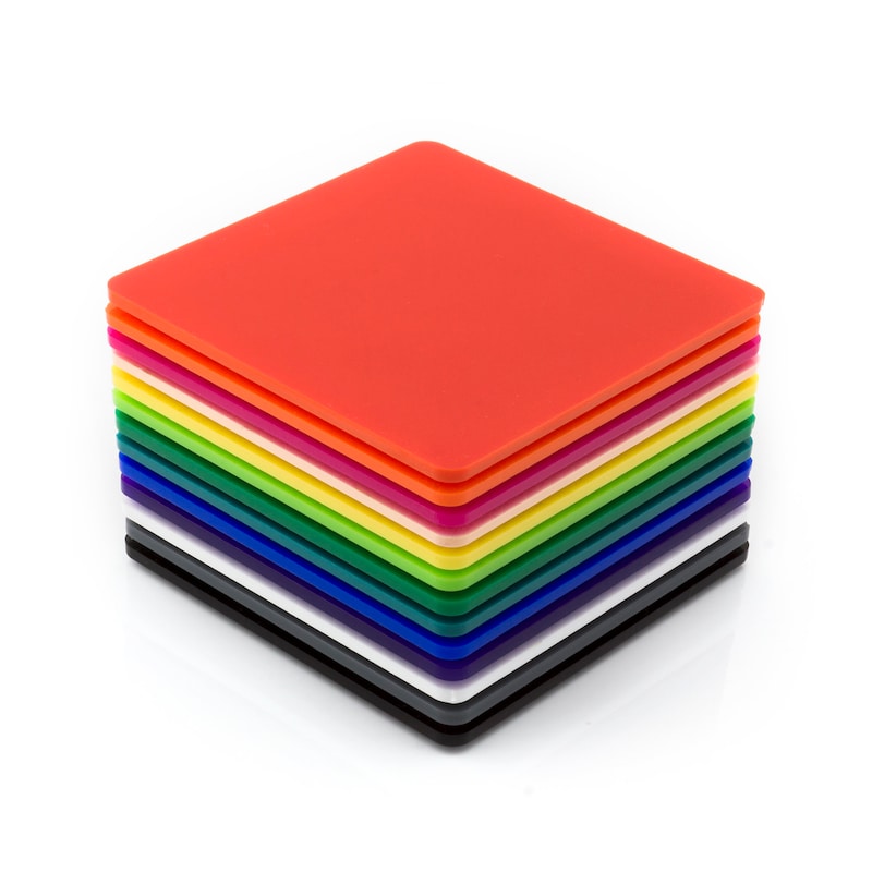 Acrylic Coasters - Etsy