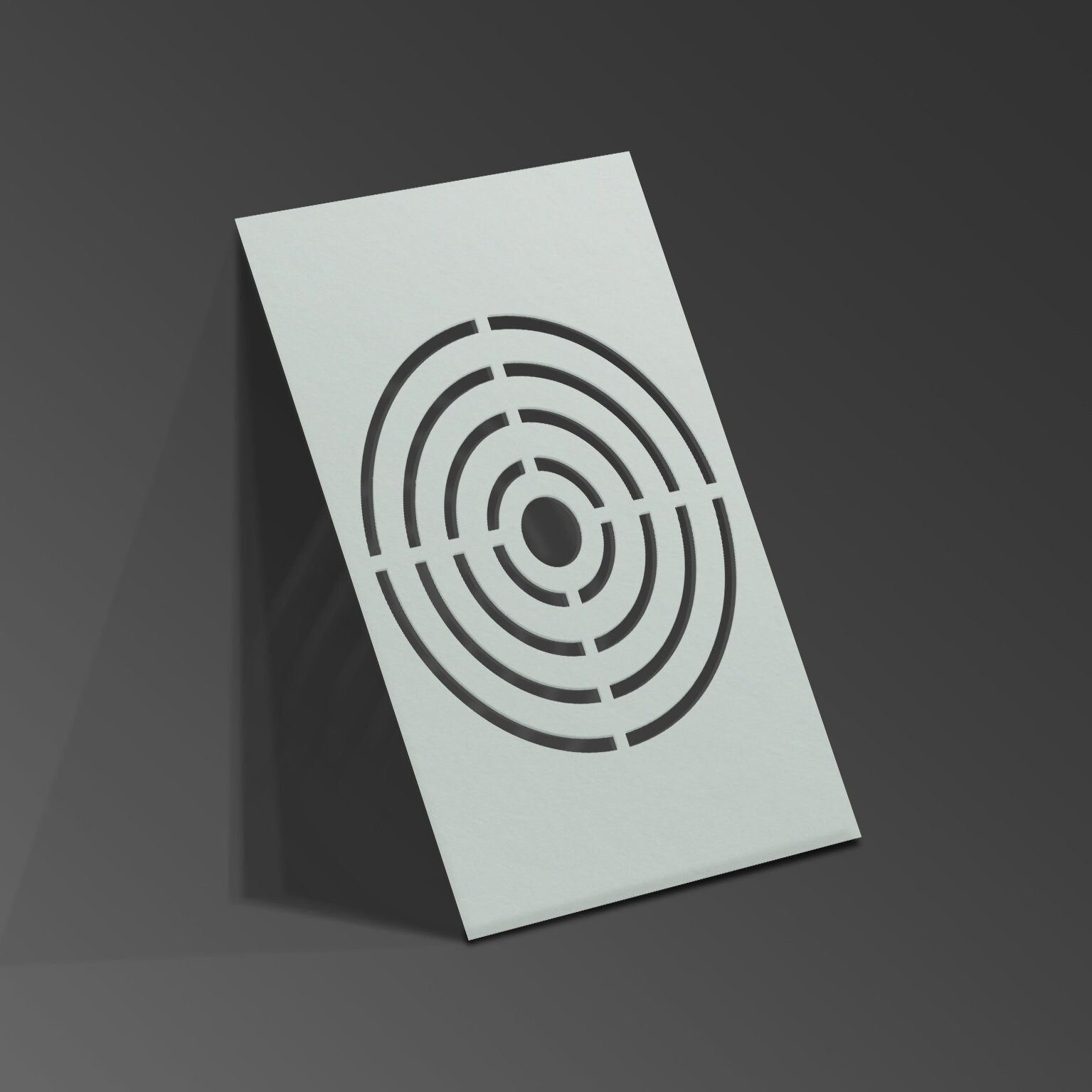 Bullseye Target Stencil Mylar Archery Shooting Sheet Painting | Etsy