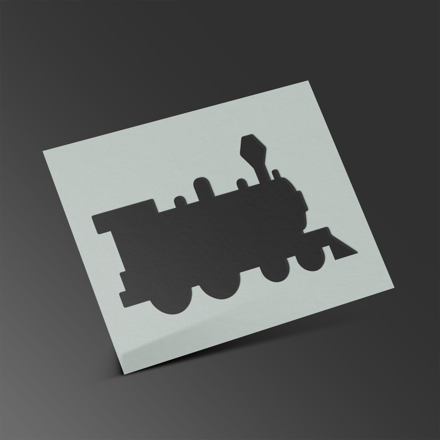 Train Stencil Mylar Steam Engine Sheet Painting Wall Art Craft | Etsy