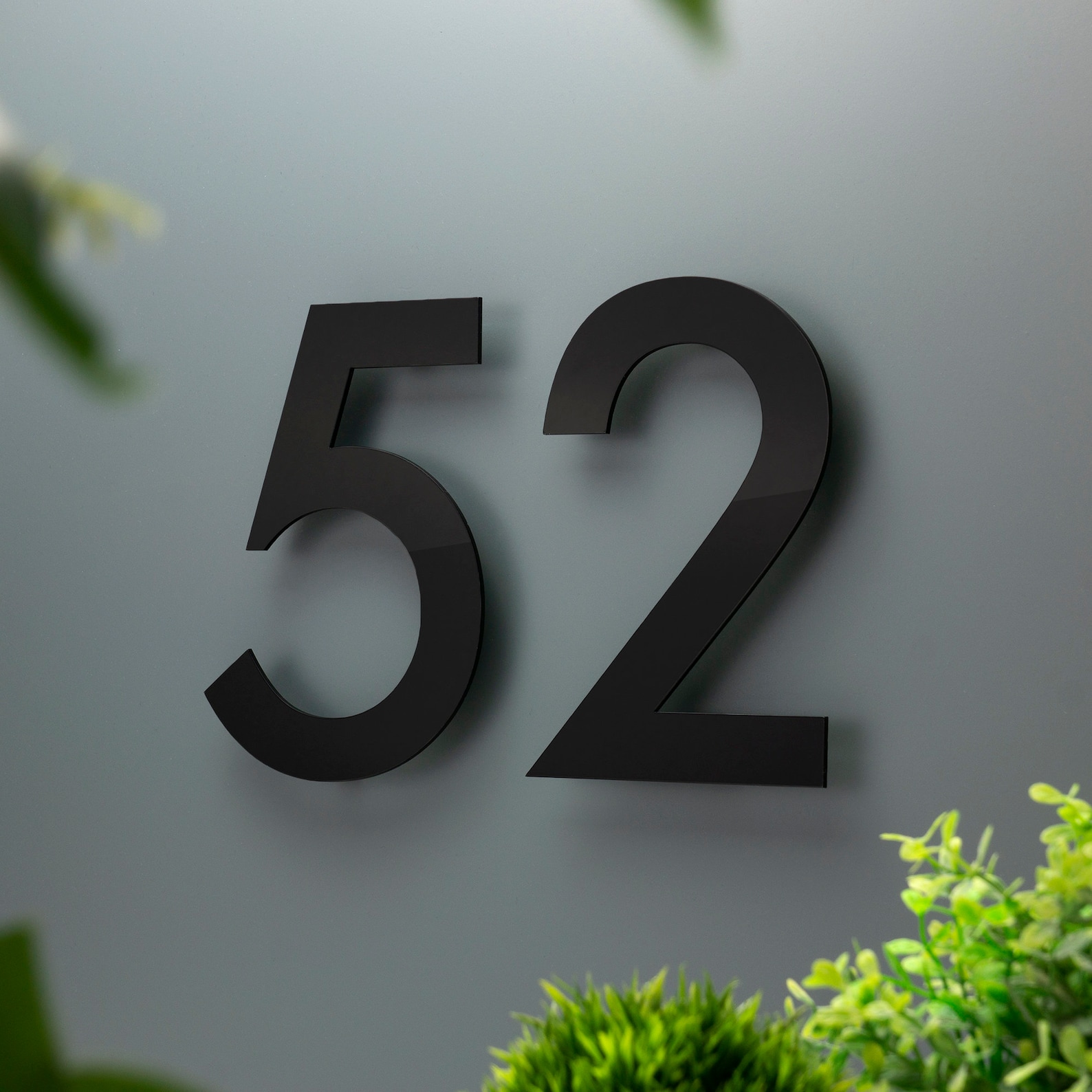 Modern House Numbers Address Signage Matt & Gloss Finishes - Etsy