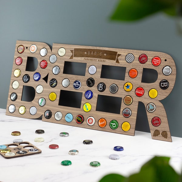 Bottle Cap Display - Etsy