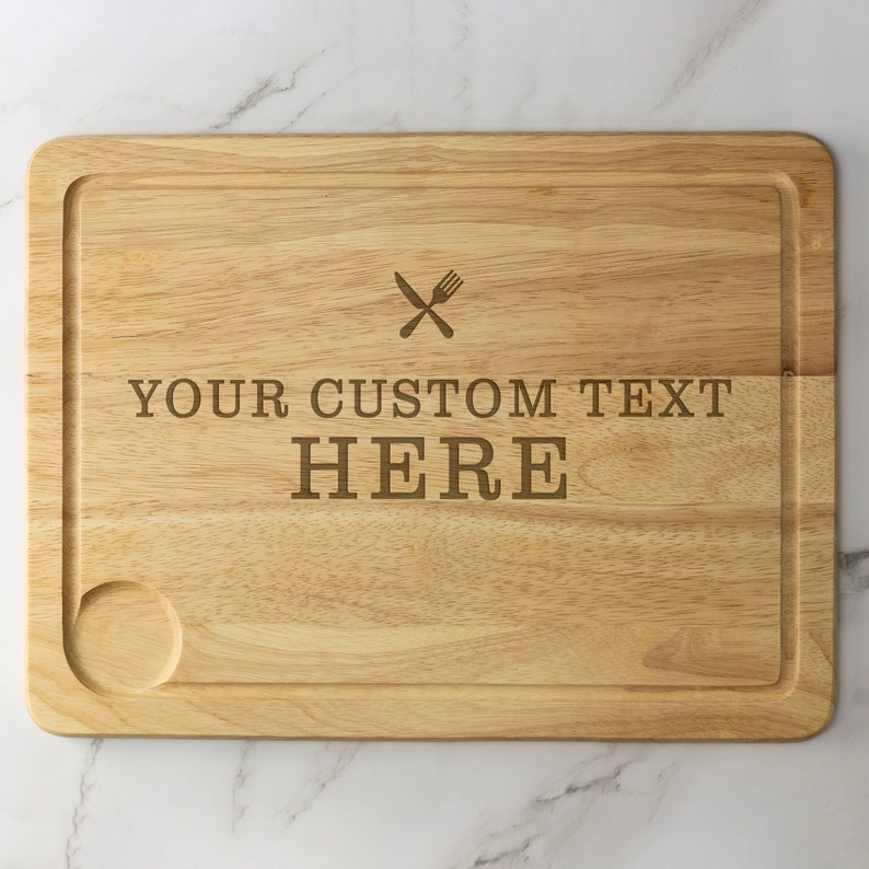 Personalised Custom Engraved Wooden Chopping Board Cheese - Etsy