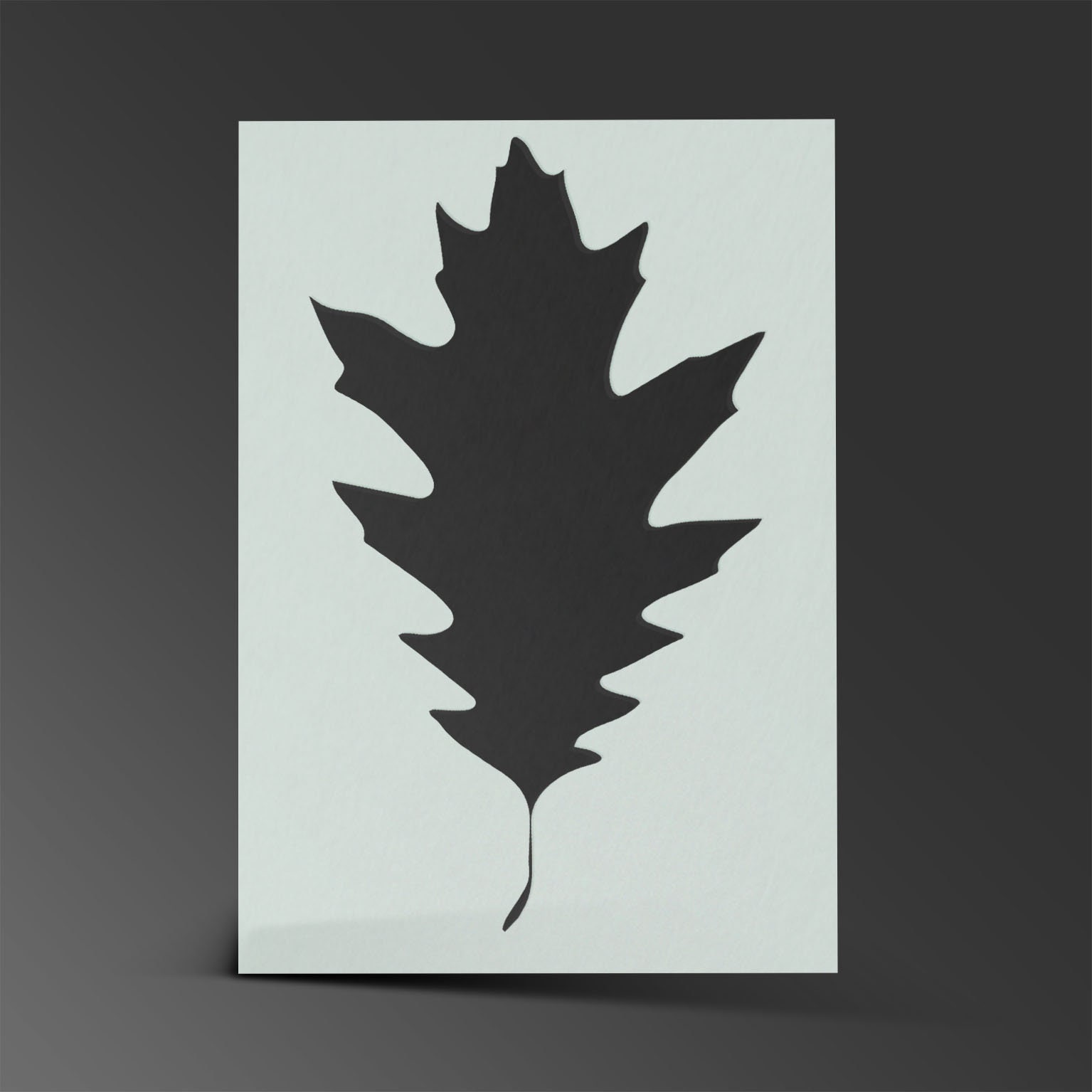 Tree Leaf Stencil Autumn Spring Mylar Sheet Painting Wall Art | Etsy UK