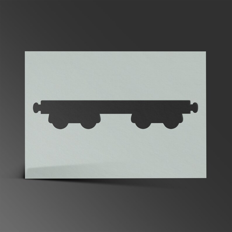 Train Stencil Mylar Steam Engine Sheet Painting Wall Art Craft | Etsy