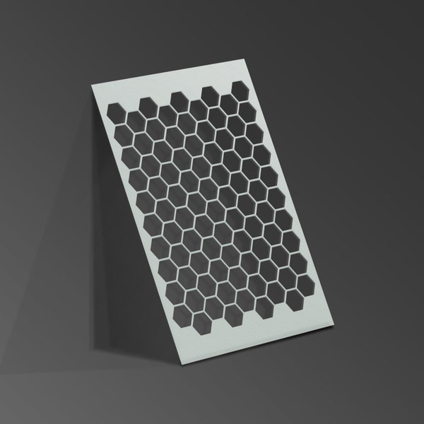 Honeycomb Stencil - Etsy UK