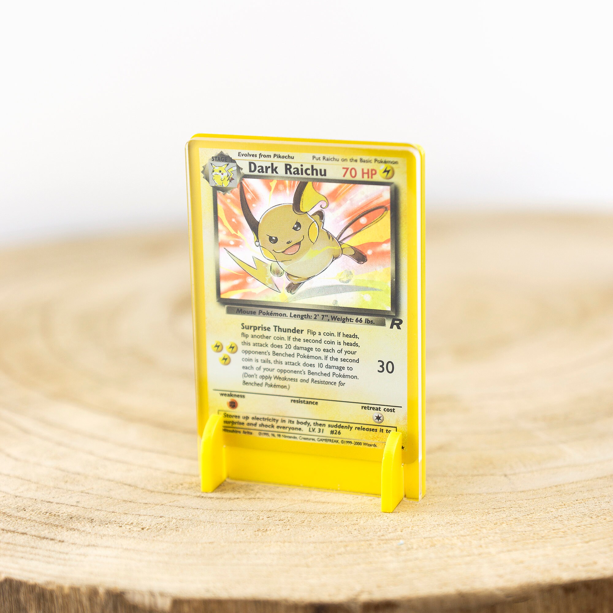 Trading Card Frame Stand Card Holder Laser Cut Acrylic | Etsy