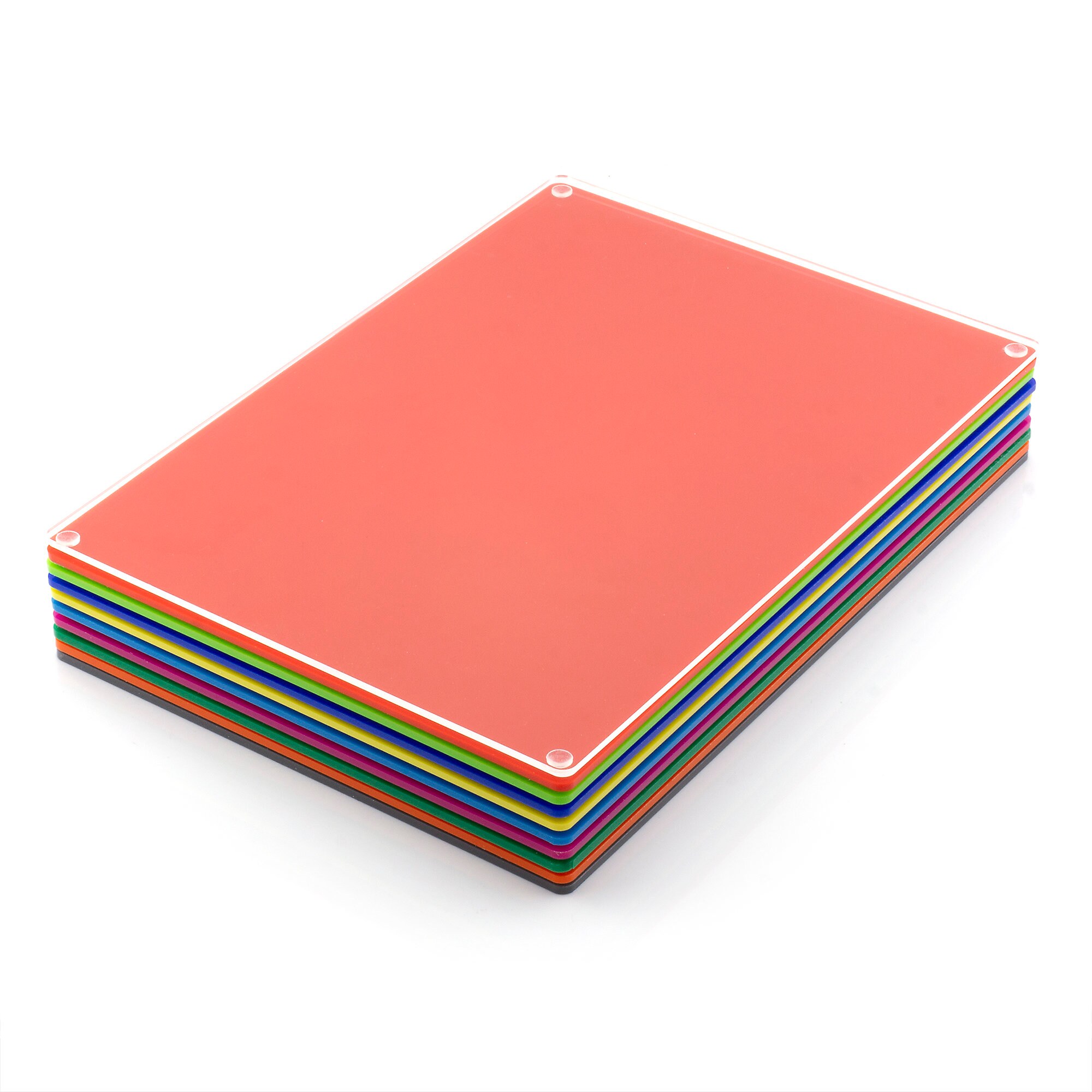 Acrylic Place Mat Square and Round Kitchen Table Kids Children | Etsy UK