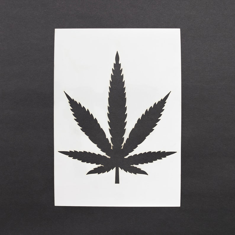 Cannabis Marijuana Weed Pot 420 Stencil Mylar Sheet Painting - Etsy