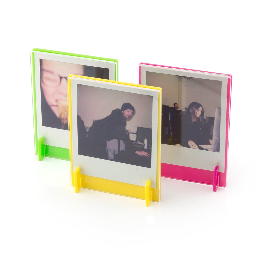 Polaroid 600 Photo Frame Stand Holder Laser Cut Acrylic Photography ...
