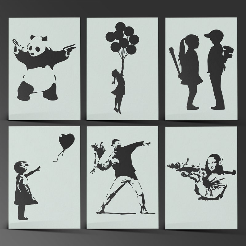 Graffiti Stencils - Etsy UK