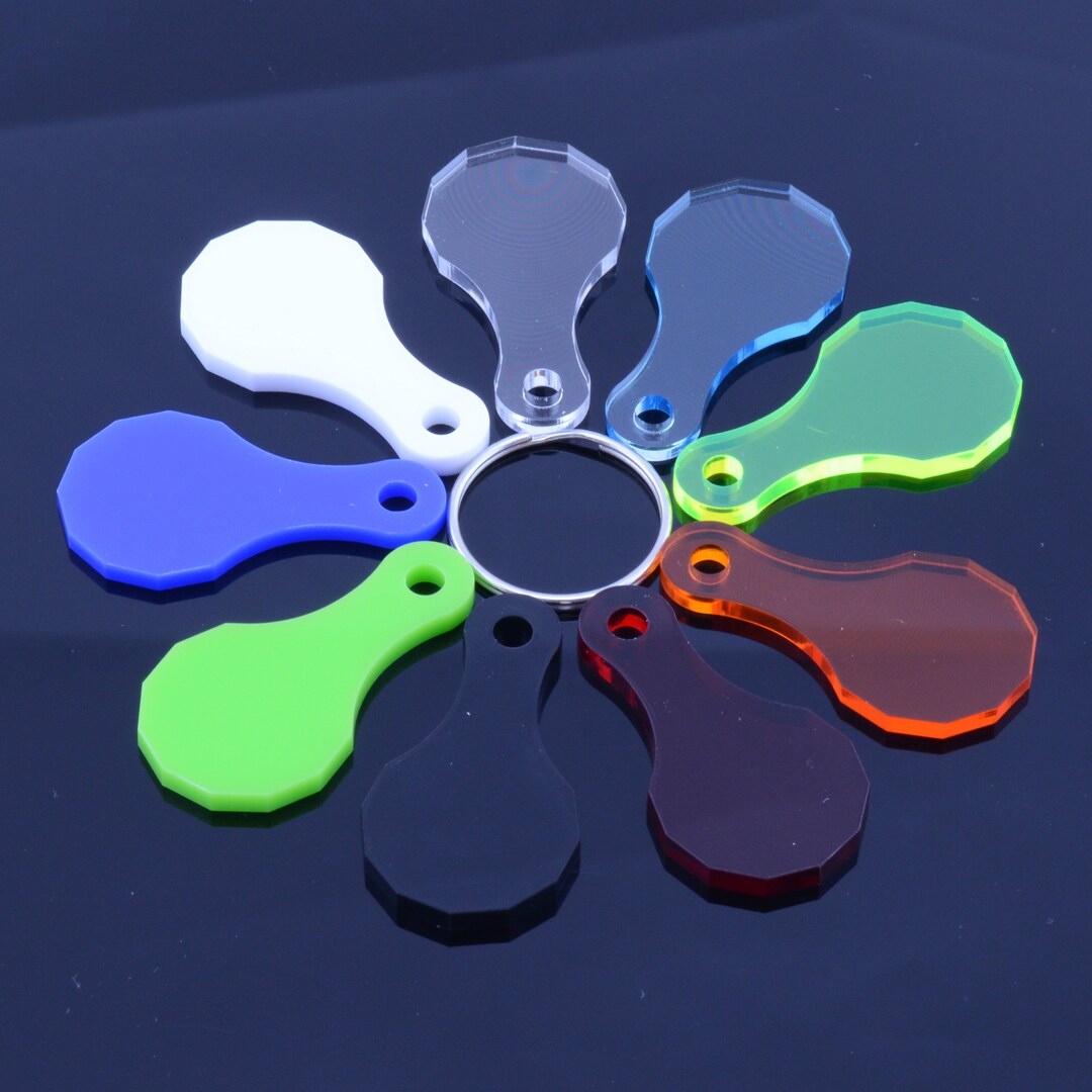 Shopping Trolley Fob Token Long UK 1 Pound Coin Keyring Buy 1 Get One ...