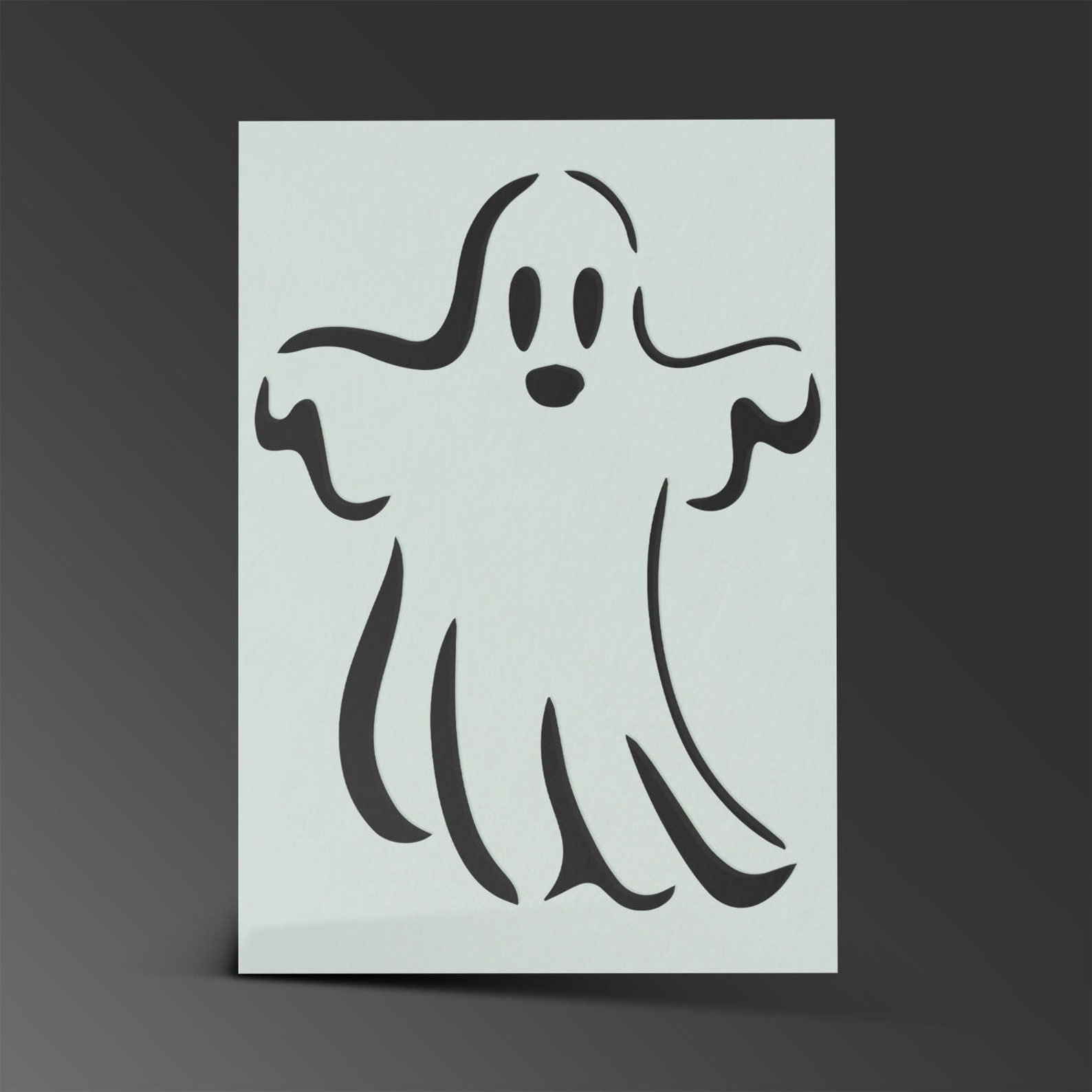 Halloween Stencil Horror Scary Mylar Sheet Painting Wall Art Craft ...